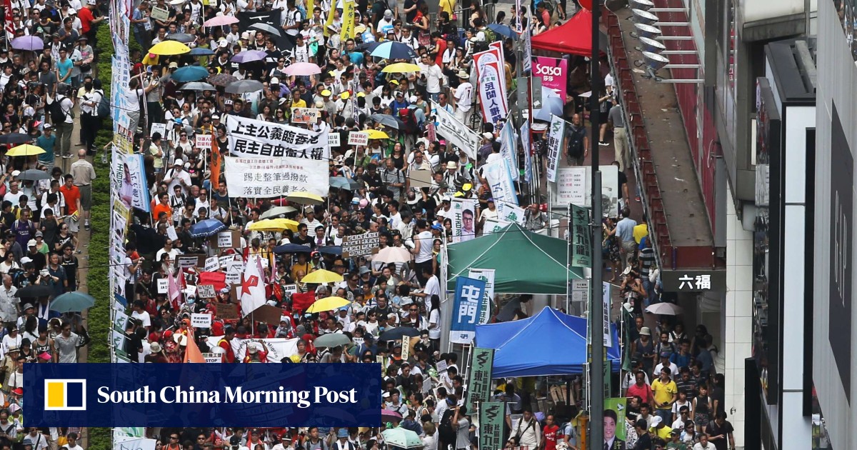 Hong Kong activists make their voices heard at July 1 protest | South ...