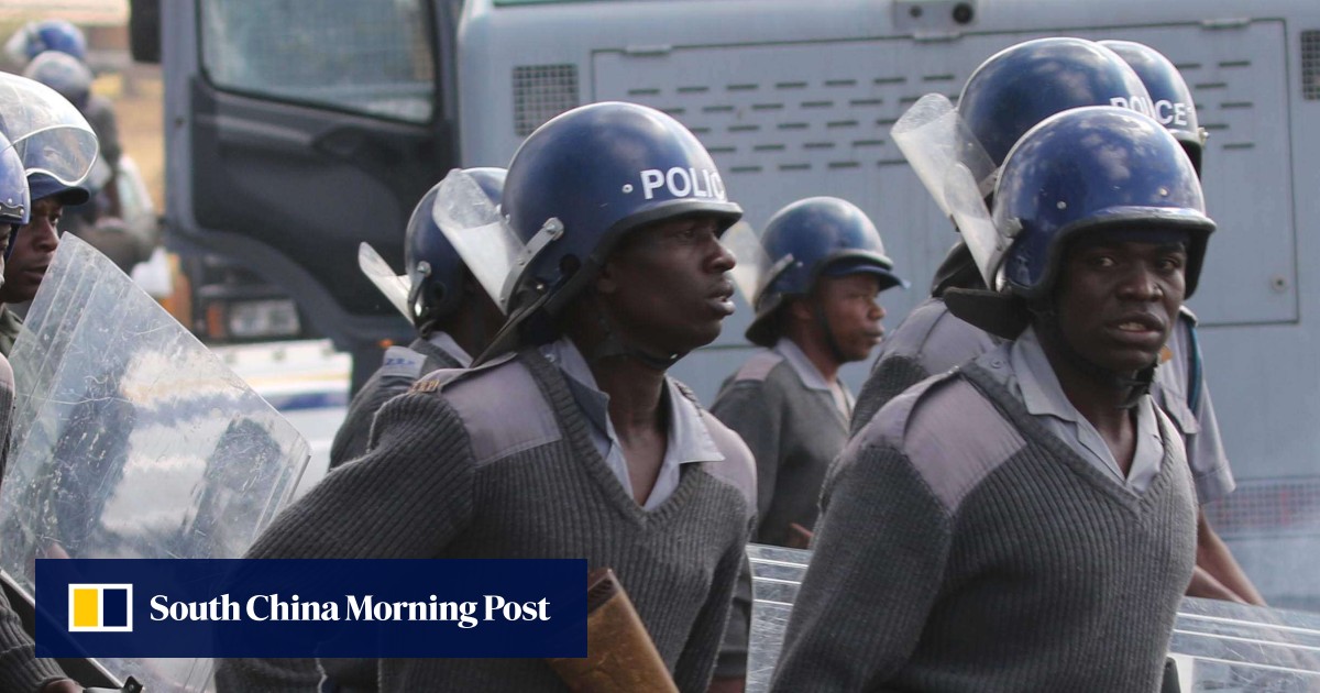 Police battle rioters in Harare, as rare protests rock Zimbabwe’s ...