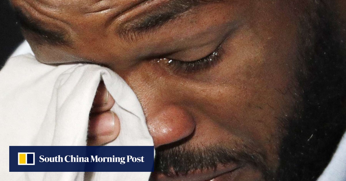 Tears of sadness: Jon Jones denies performance-enhancing drug use after ...