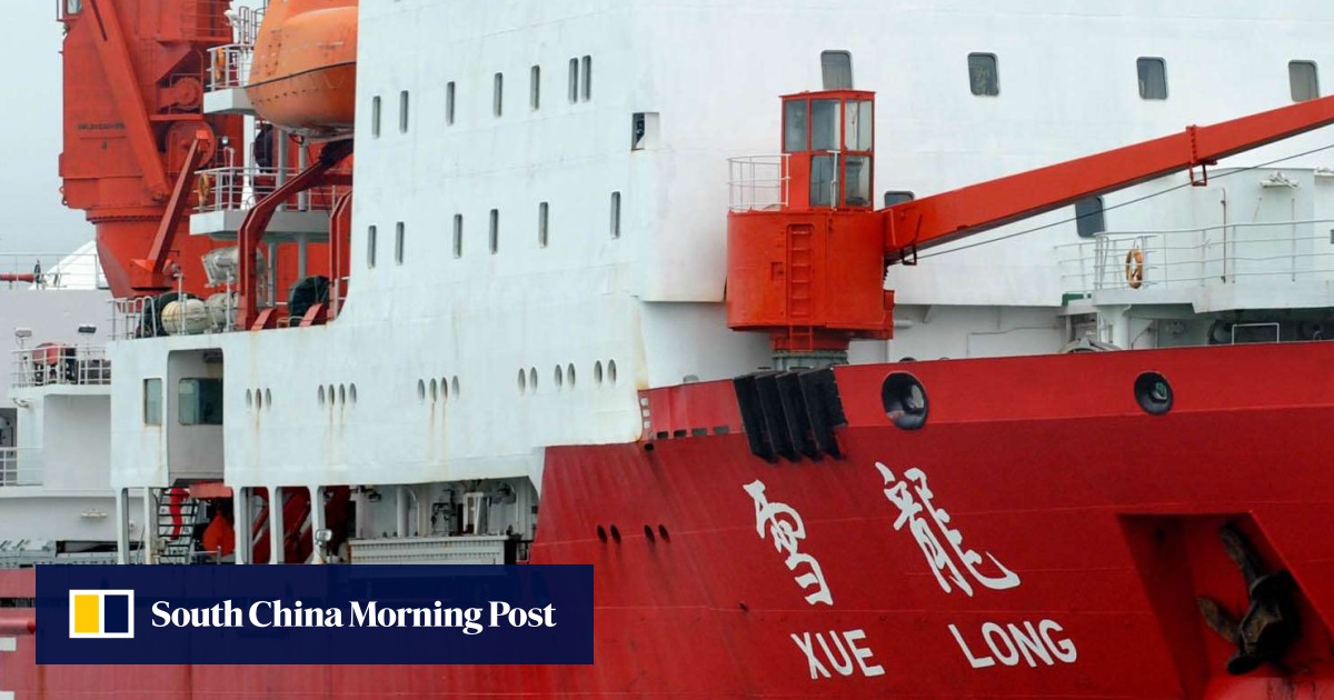 Chinese research ship Xue Long begins 7th Arctic expedition | South ...