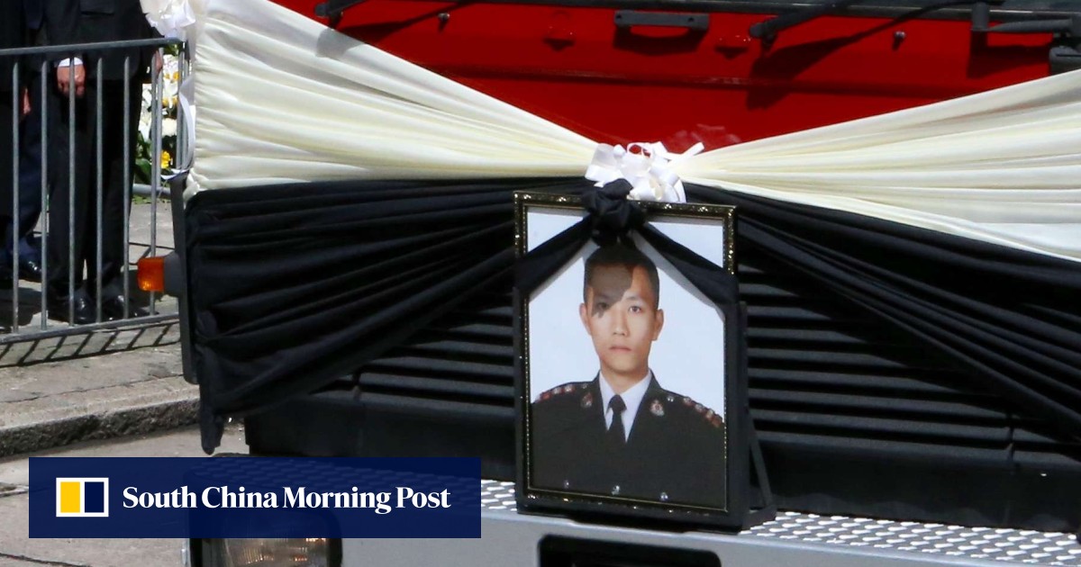 Hong Kong says final farewell to heroic firefighter killed in ...