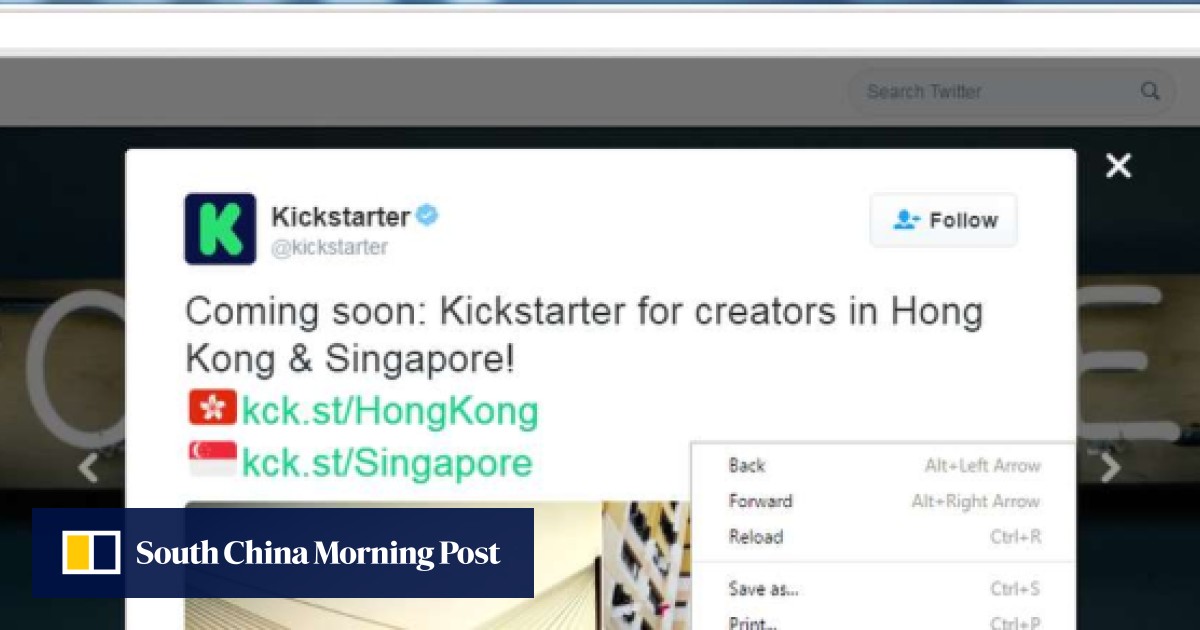 Kickstarter launching in Hong Kong and Singapore this month, in boost ...