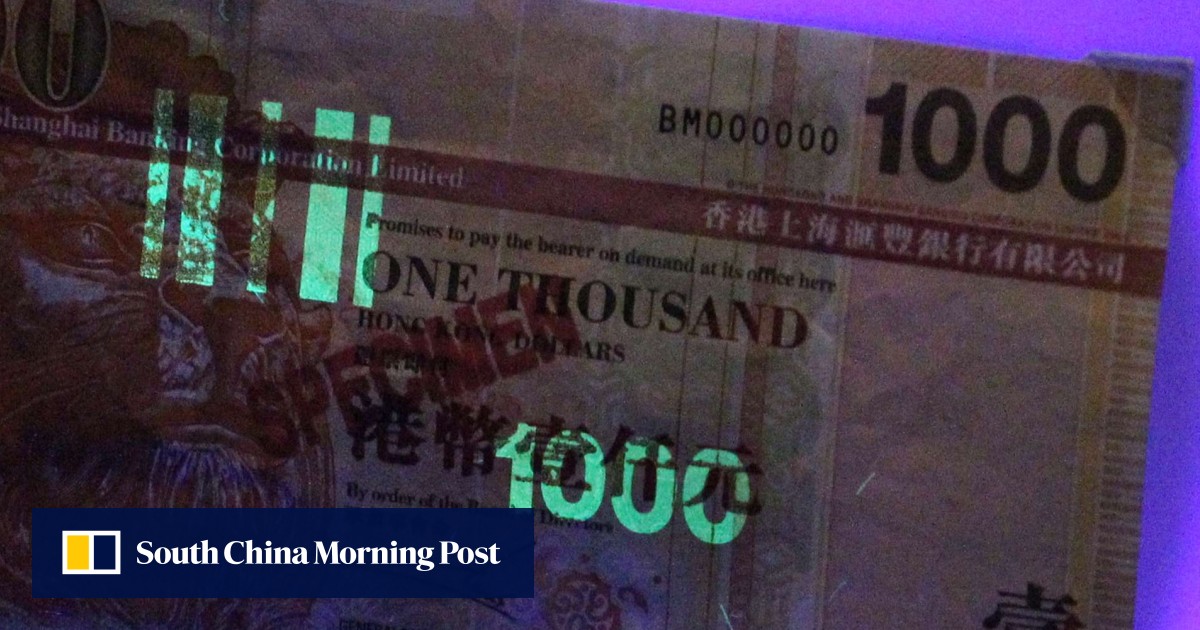 Hong Kong security guard jailed for producing low-quality banknotes ...