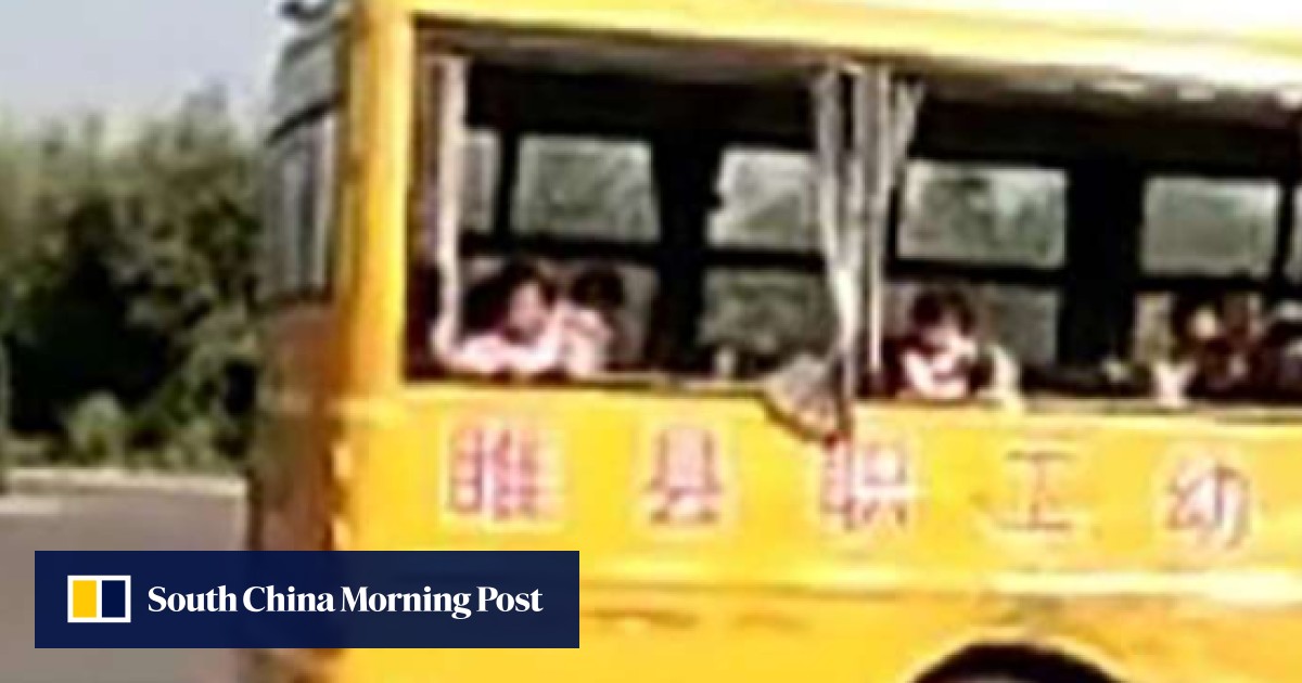13 injured, teacher thrown out of window in nursery school bus crash in ...