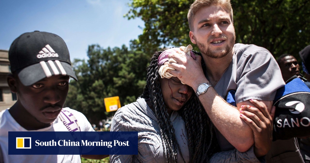 Shadow of apartheid looms over free-education protests in South Africa ...