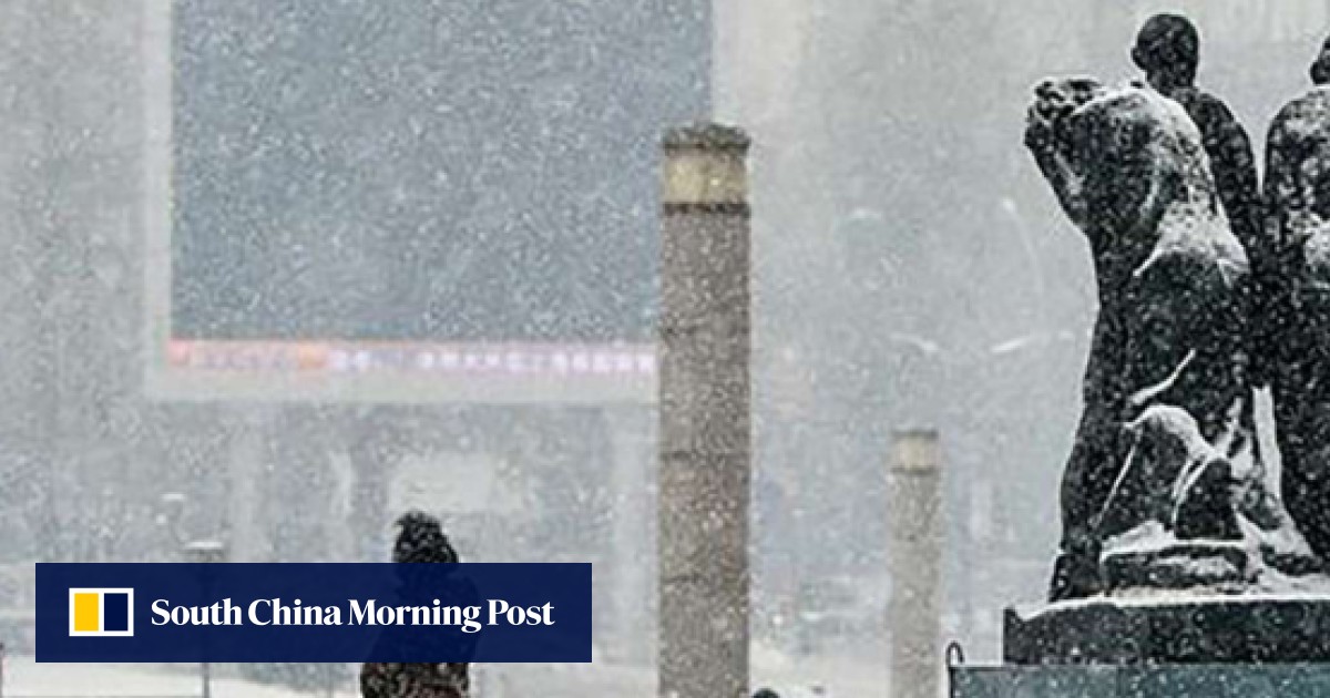 Cold snap chills northern China, with some areas experiencing lowest ...