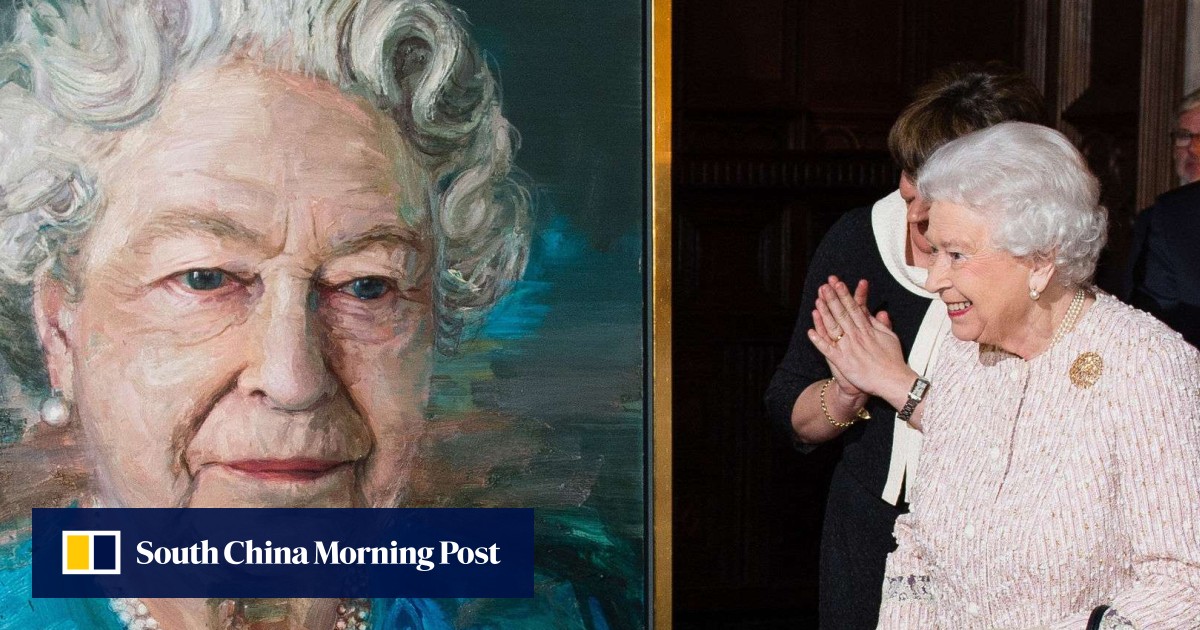 Britain’s Queen Elizabeth unveils new portrait of herself | South China ...