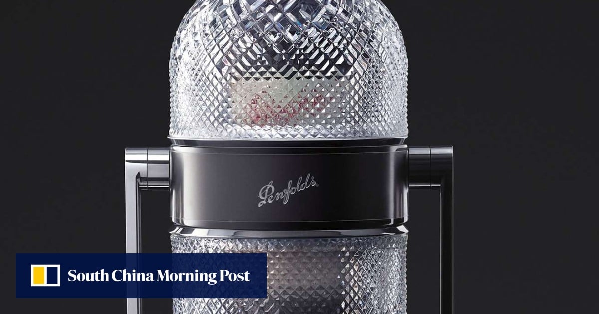 HK$1 million crystal decanter designed to hold Penfolds Grange Imperial ...