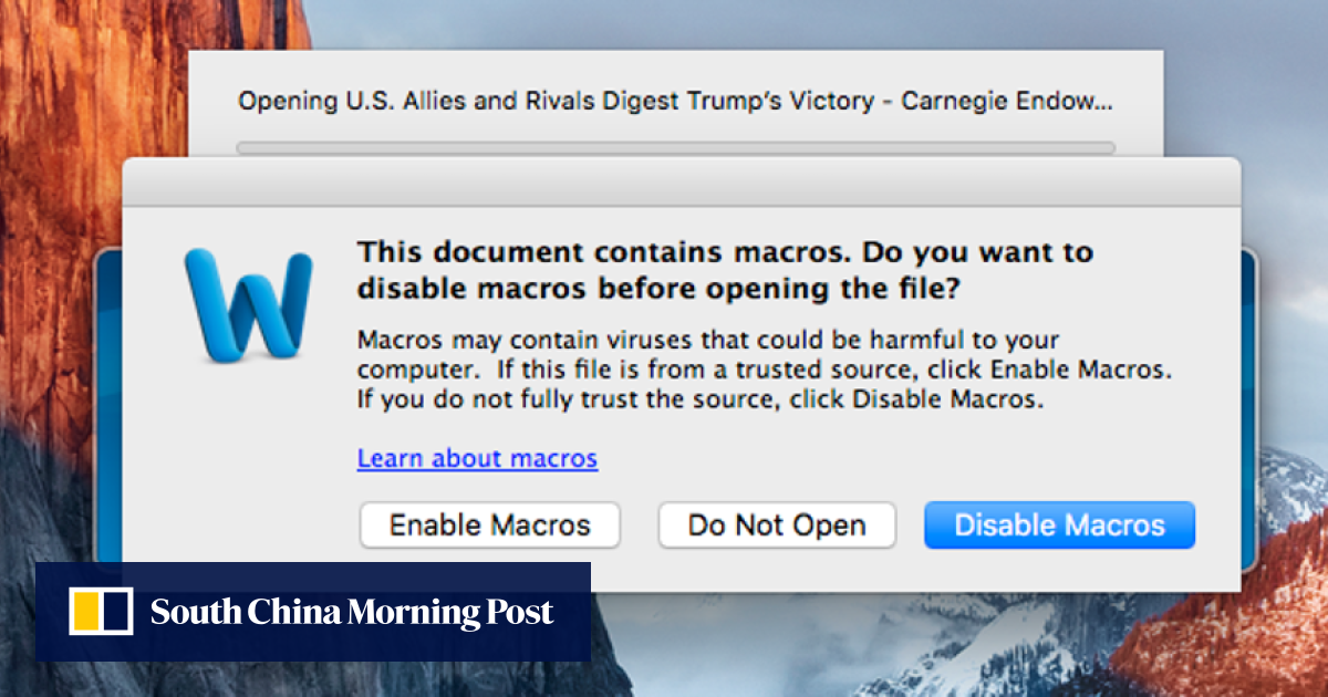 One of the oldest kinds of Windows malware is now targeting Macs ...