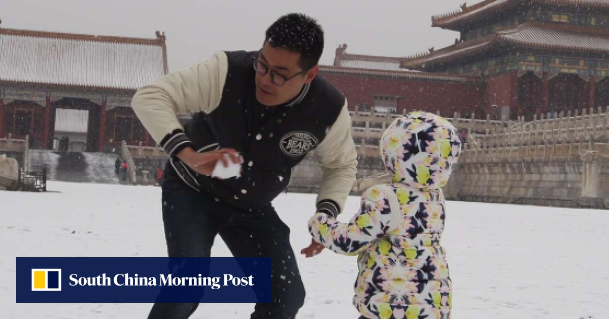 Beijing sees first snow this spring as temperatures drop across ...