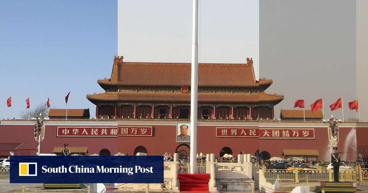 How Beijing’s sky changes before and after major political meetings ...