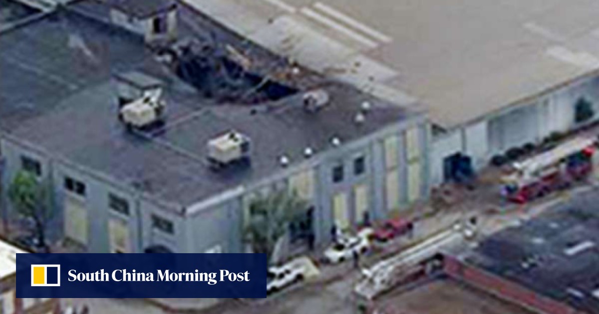 Explosion launches 1.5 tonne boiler, killing unsuspecting workers when ...