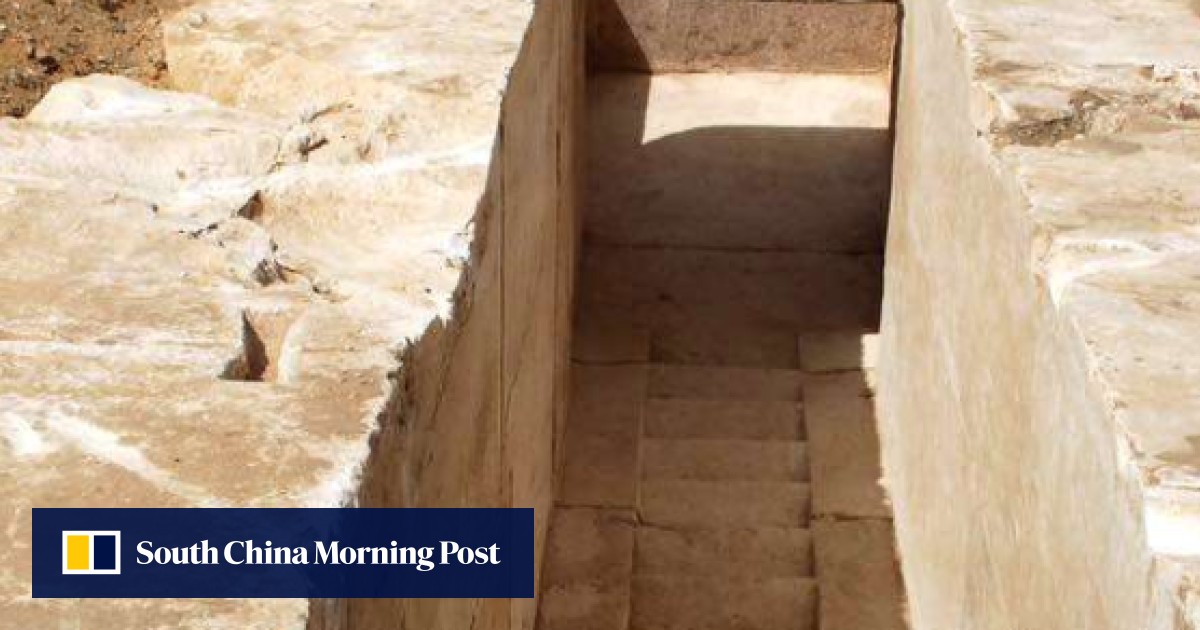 Remains of ancient pyramid, built 3,700 years ago, are found in Egypt ...