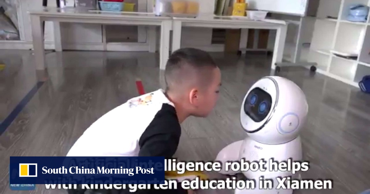 Video Robots Being Used To Teach Children In China S Schools Will