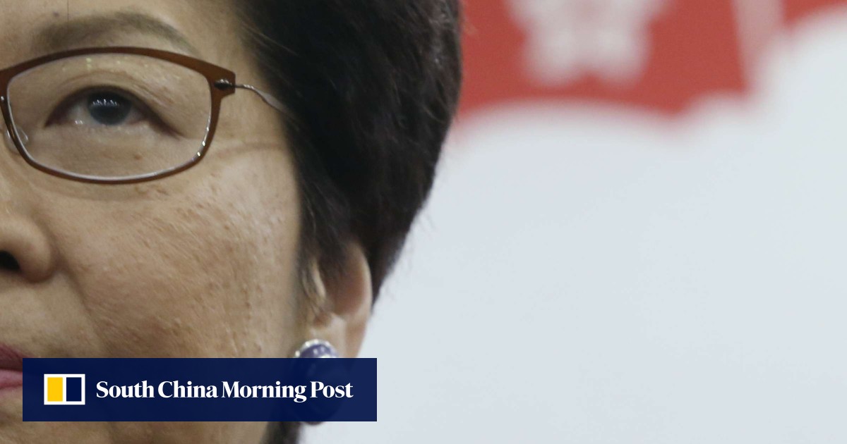 The weight of expectation is on Carrie Lam’s shoulders | South China ...