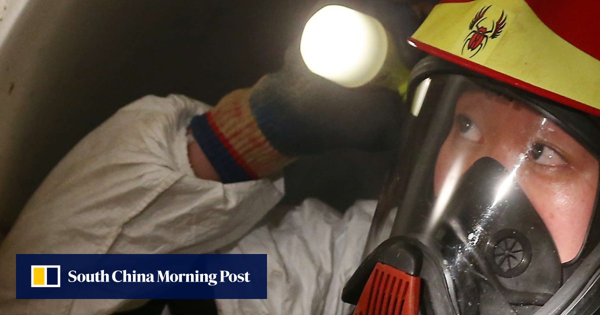 Crawling through cockroach-infested pipes in total darkness, meet the ...