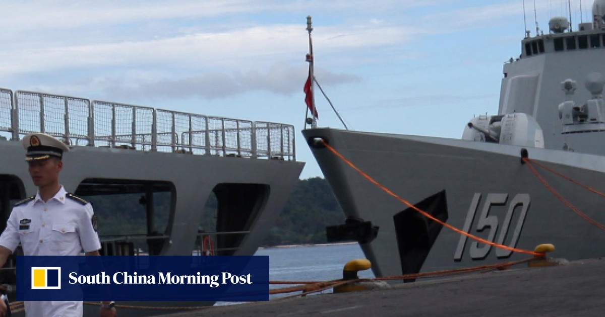 The subtle message behind China’s longest round-the-world naval tour ...