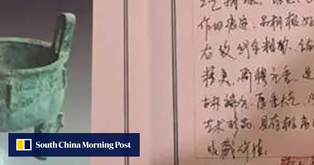 ‘US$1 million’ ancient Chinese cauldron smashed after being sent by ...