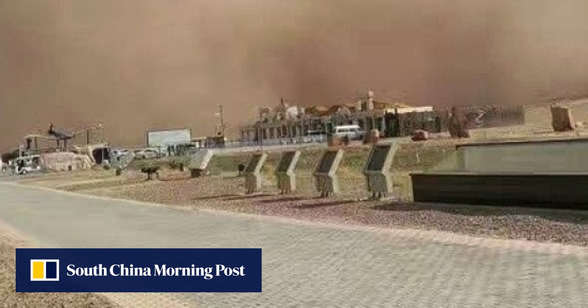 Shanghai in path of massive sandstorm choking northern China | South ...