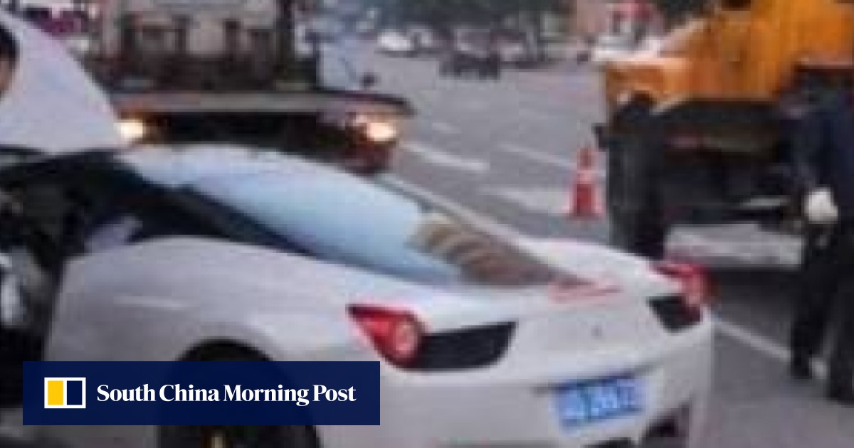 Another Porsche and Ferrari wrecked in Chinese road race | South China ...