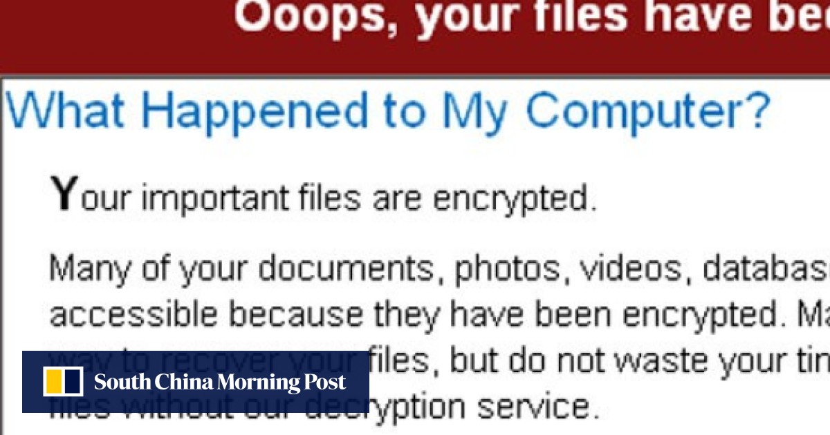 ‘Ransomware’ cyber assault slows as focus turns to catching the hackers ...