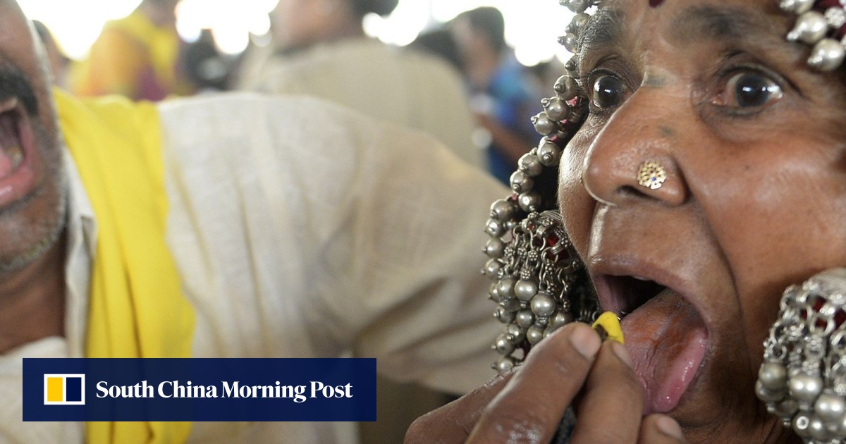 Thousands line up to swallow live fish for asthma cure in bizarre ...