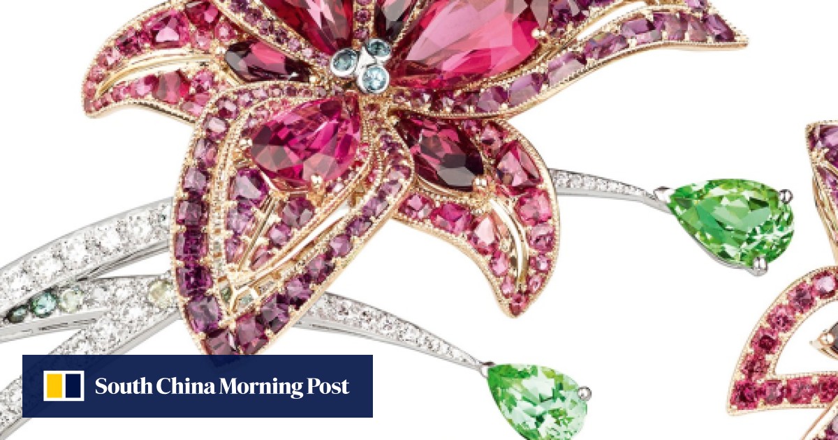Gems with flower power: blossom-inspired jewellery creates a sparkle ...
