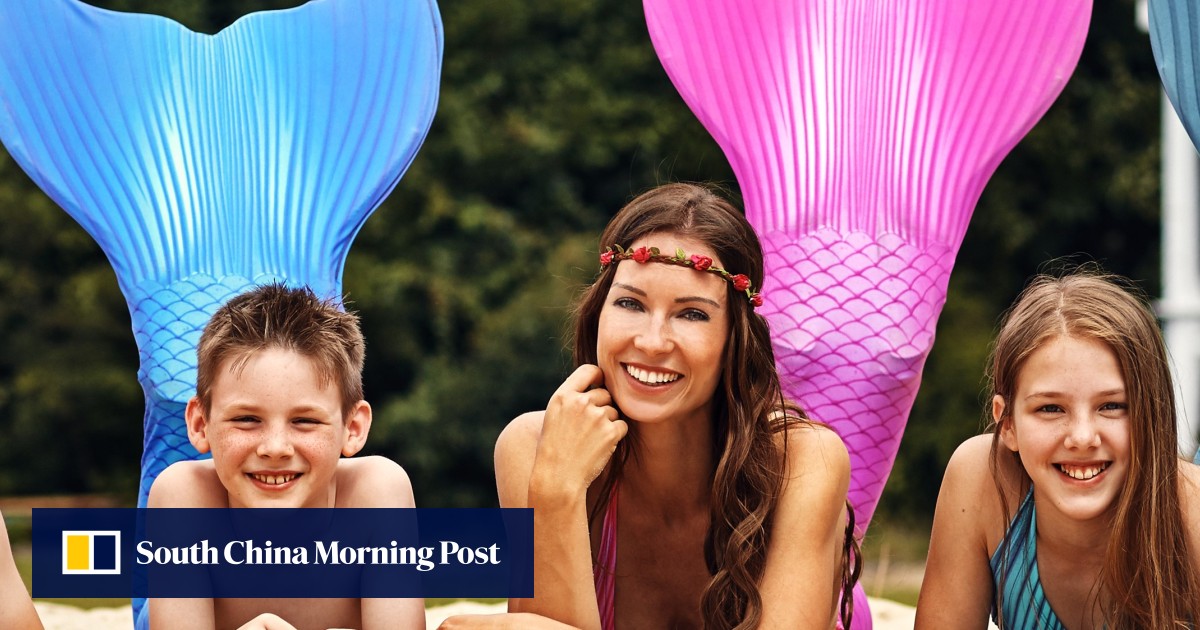 Why mermaids are making a splash in Hong Kong and strap-on fish tails ...