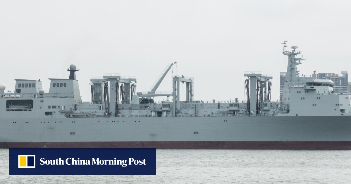 China commissions new naval supply ship | South China Morning Post