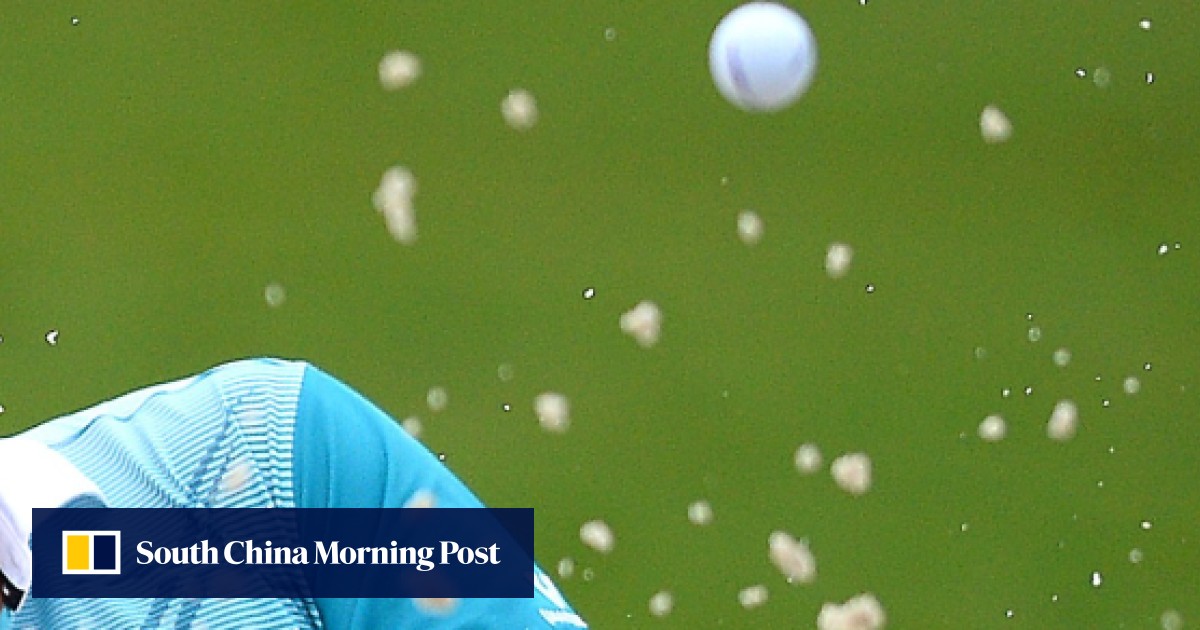 Japan’s Hideki Matsuyama joins Kevin Kisner at top of rain-delayed PGA ...