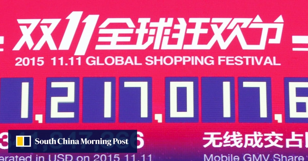 Alibaba beats forecast with 56pc jump in sales, helped by growth in e ...