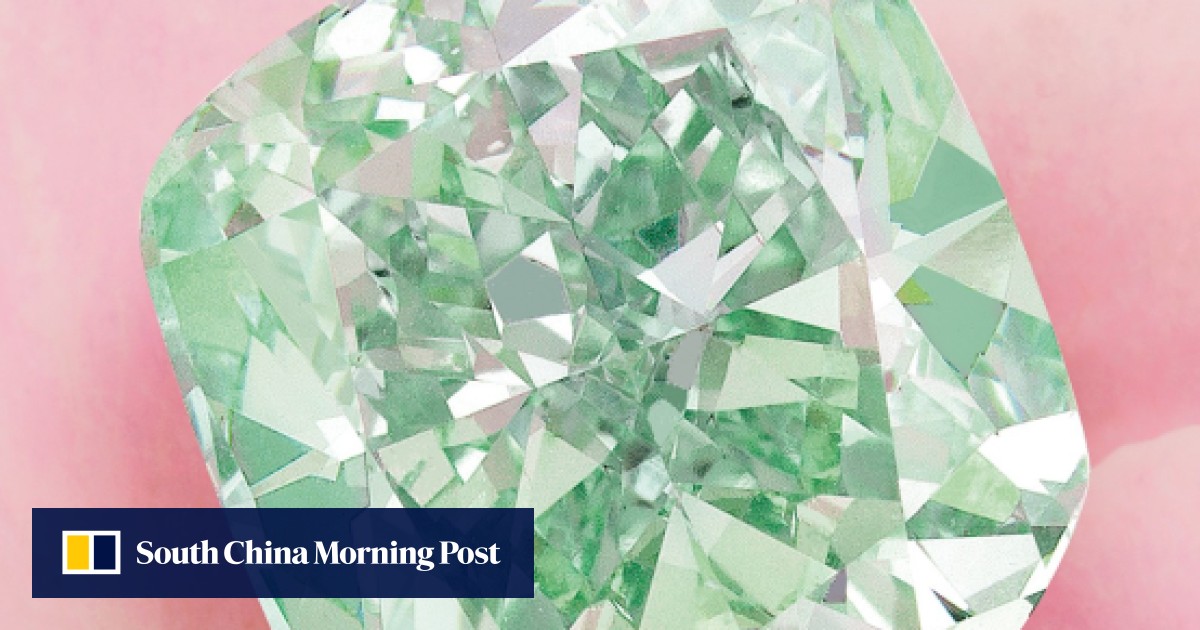 Rare 5.62ct green diamond to go on auction at Phillips | South China ...