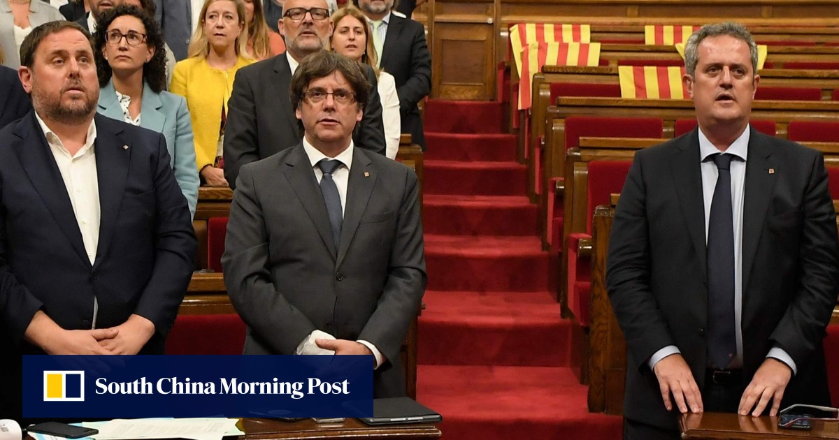 Catalans preparing human shield, protests as Spain moves to seize power ...