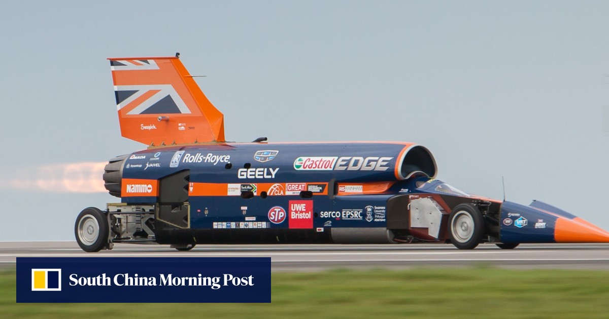 ‘Supersonic’ car is ready to pass the 1,000mph mark and set land speed ...