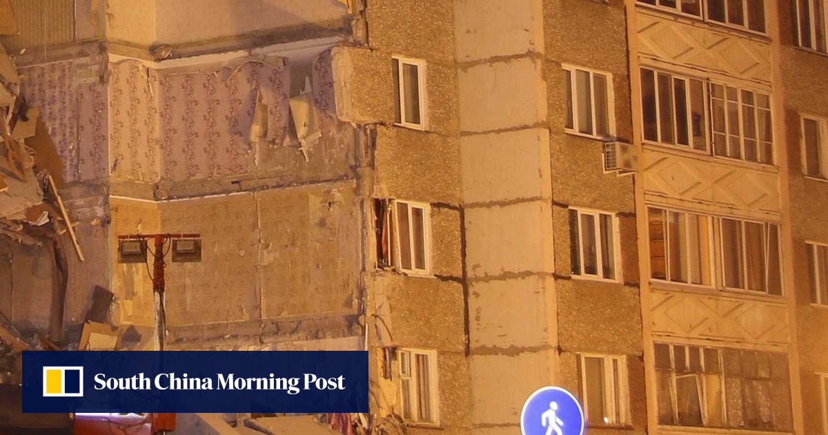 Three killed in Russia when part of a building collapses | South China ...