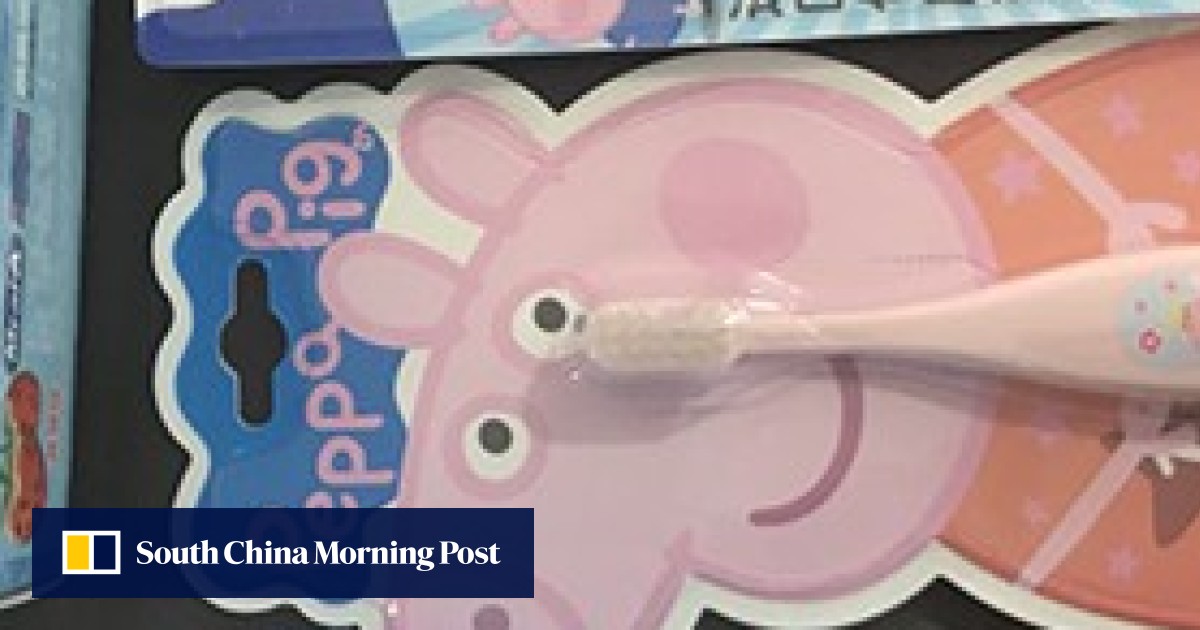 Chinese police swoop on fake Peppa Pig toothbrush factories | South ...
