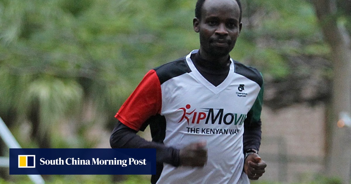Running is a way of life for Kenyan athlete Thomas Kiprotich who trains ...