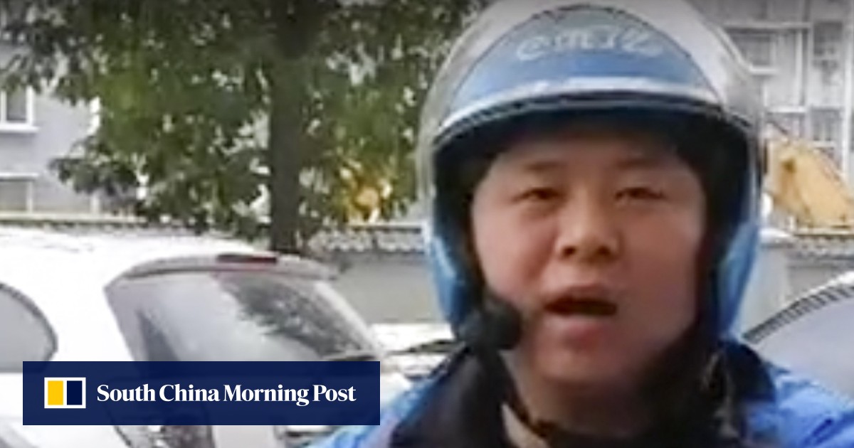 The supercharged work rate of a Chinese takeaway delivery man | South ...