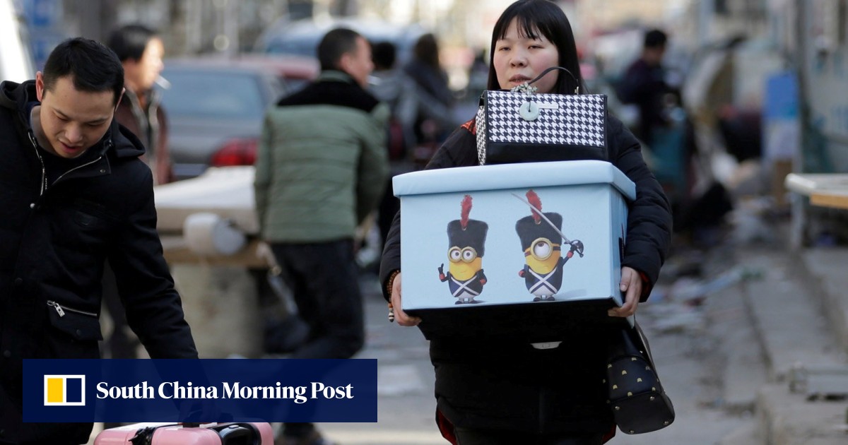 Beijing’s population drops for first time since 2000 as migrants are ...
