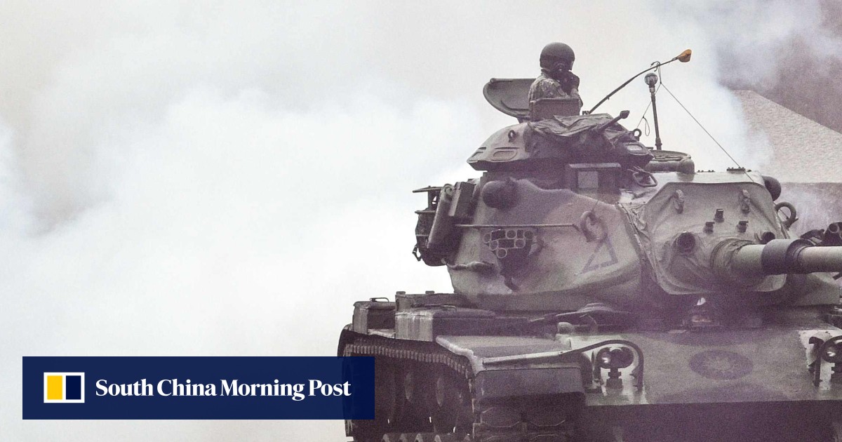 Taiwan mounts live-fire drills to test defences against invasion ...