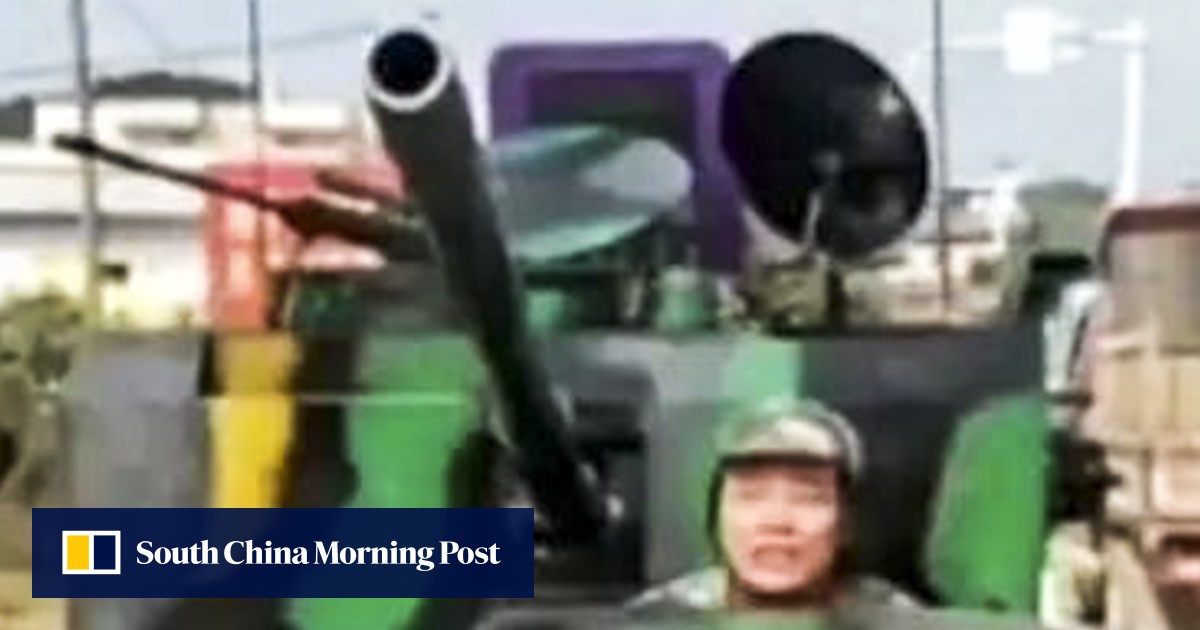 Chinese man builds ‘tank’ to gain online fame, ends up losing his ...