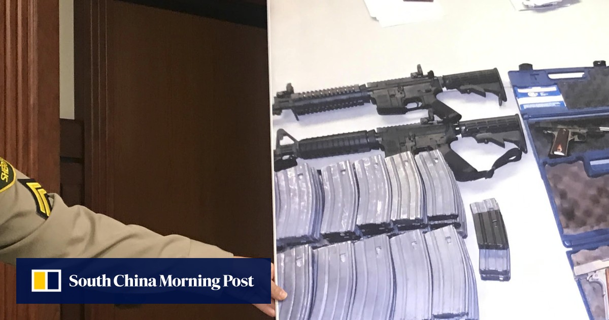 Copycat school mass shooting thwarted as police seize arsenal from ...