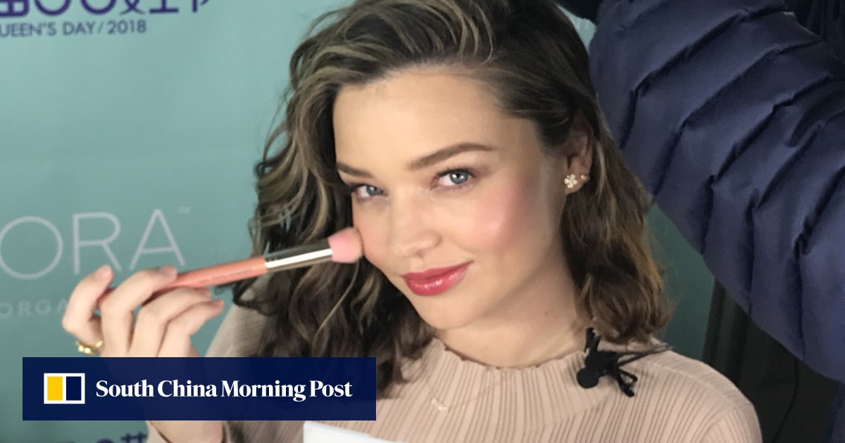 Supermodel Miranda Kerr launches organic beauty brand KORA on Tmall ...