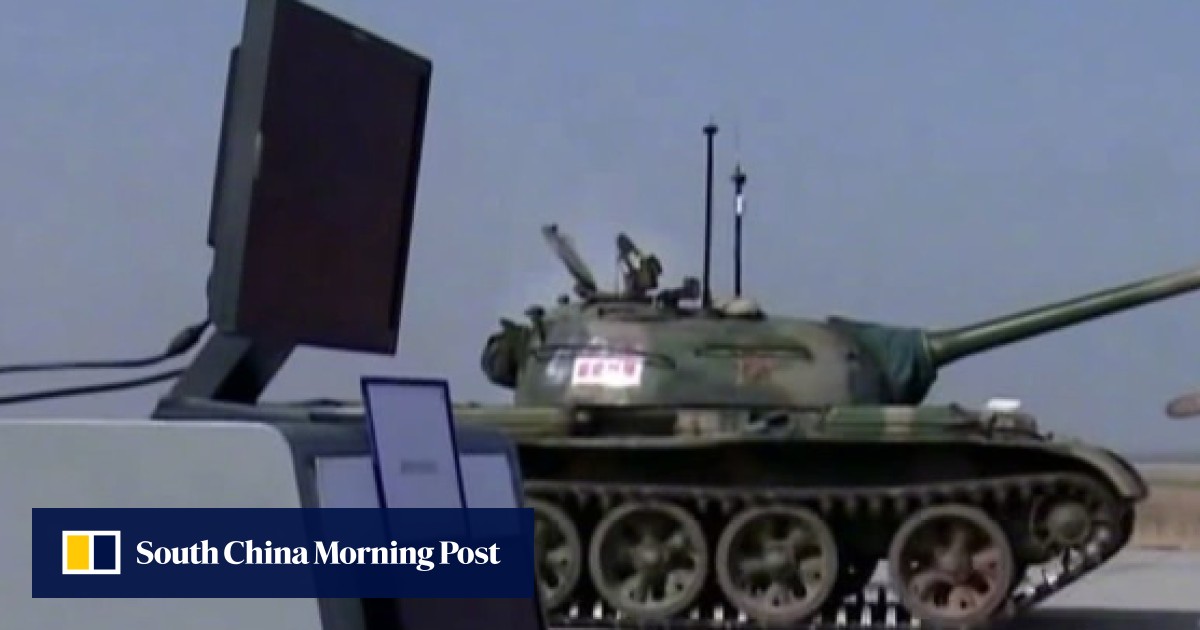 China tests driverless tanks that could be powered by artificial ...