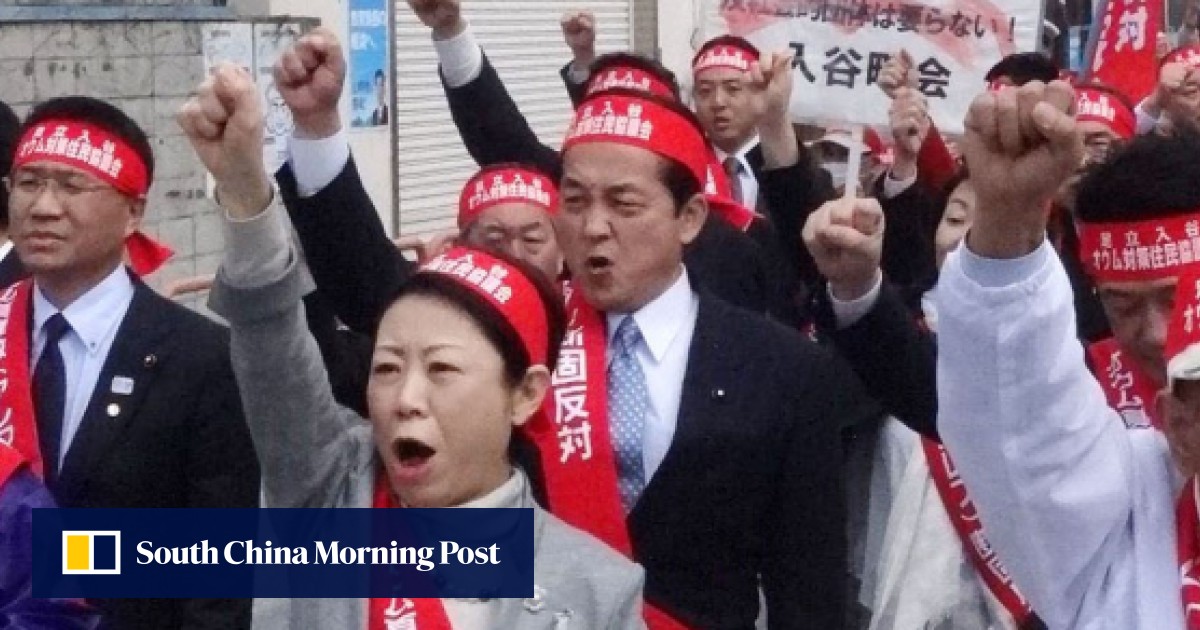 Tokyo residents protest against doomsday cult’s successor group | South ...