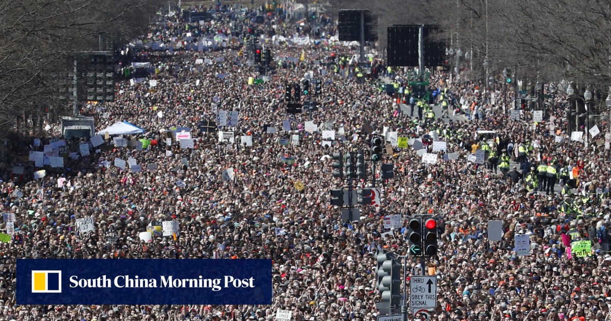 ‘We are the change’: students lead March For Our Lives rallies across ...