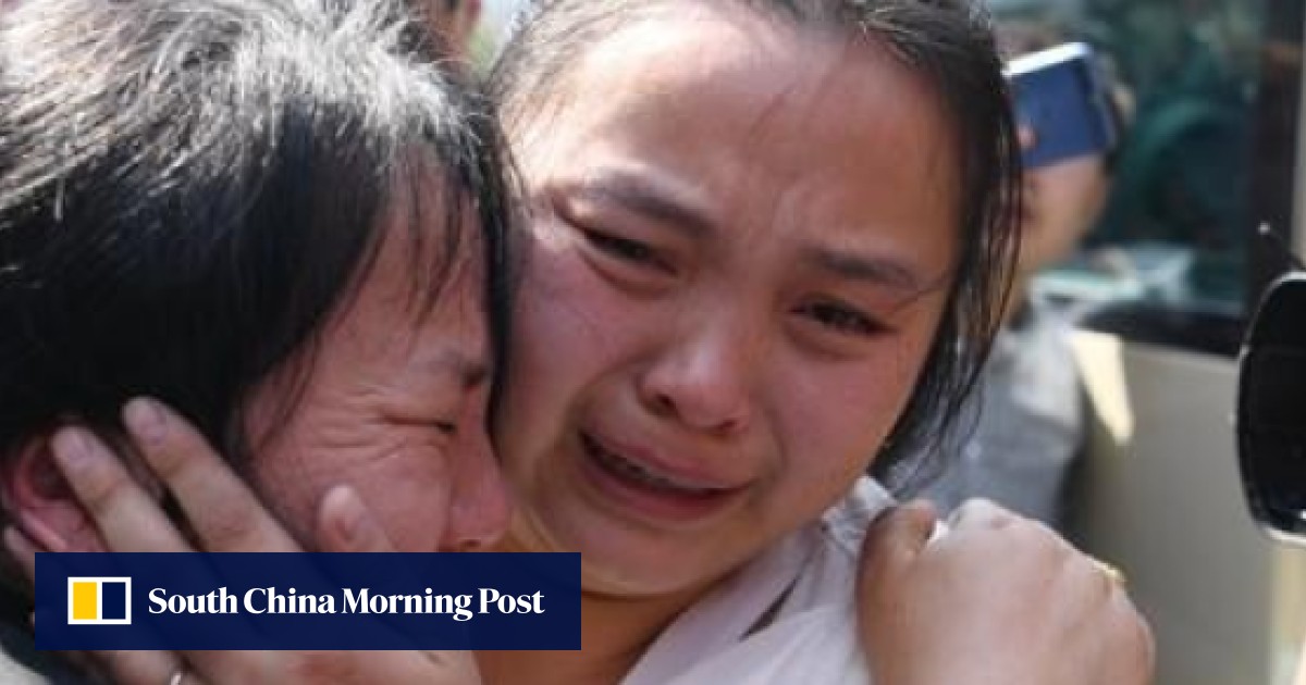Tearful reunion for Chinese couple and their daughter missing for 24 ...