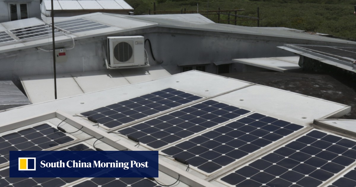 Hong Kong families with rooftop solar panels or wind turbines could ...