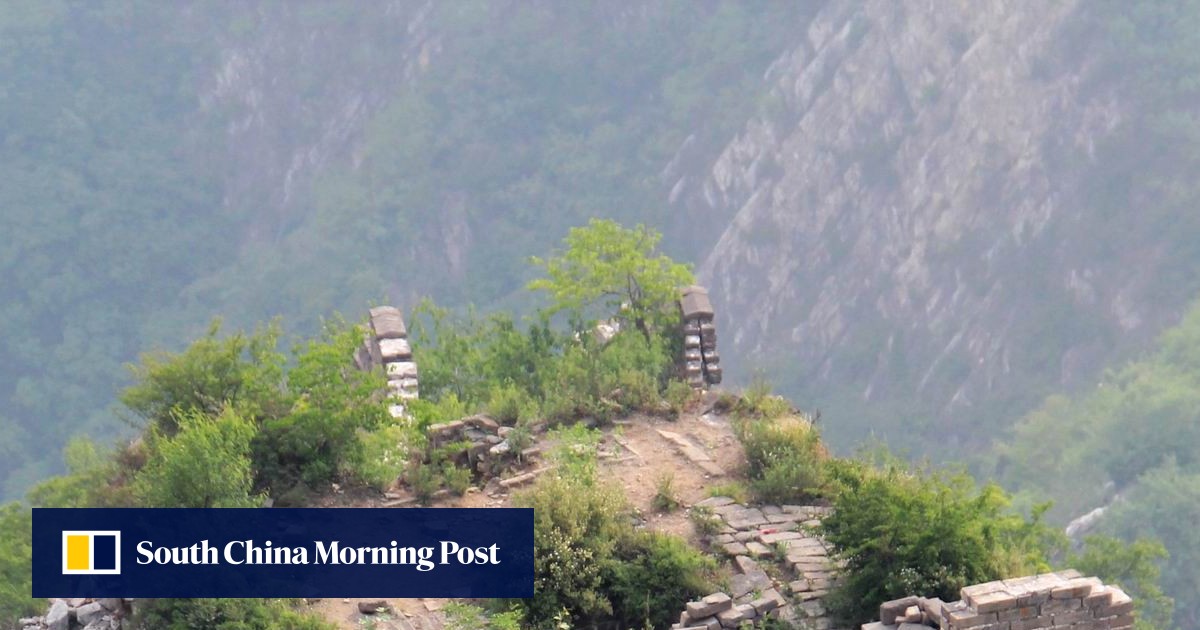 China’s crumbling Great Wall is getting some hi-tech conservation help ...