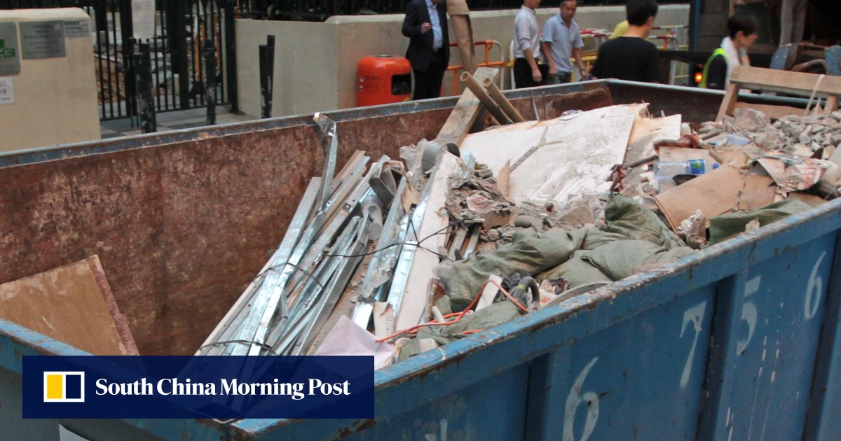 Hong Kong exported more construction waste to mainland China than it ...